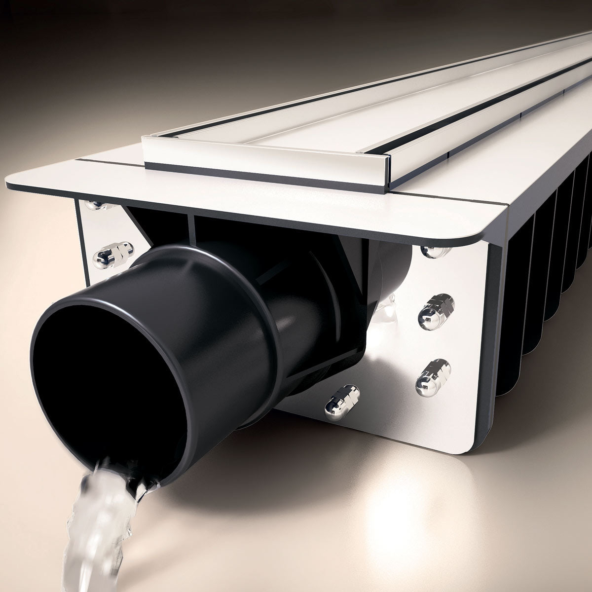 MUD tileable linear drain channel – PorcelainScaped